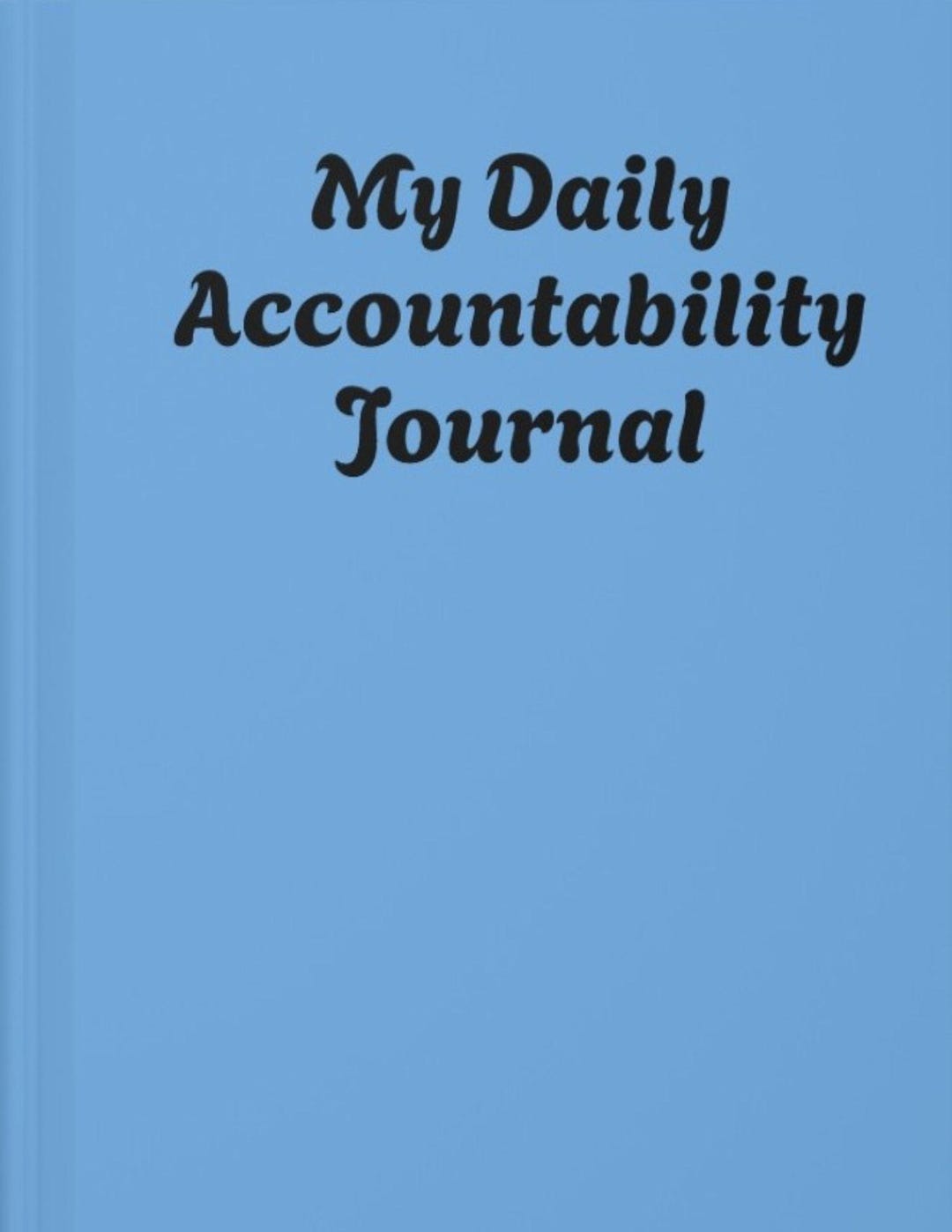My Daily Accountability Journal - Etsy