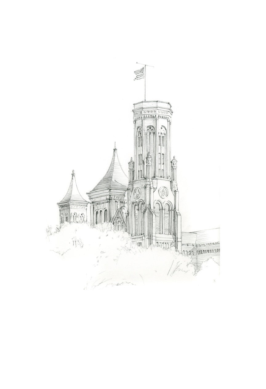 Smithsonian Castle - Etsy
