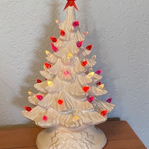 Valentine Ceramic Tree 10 Inch - Etsy