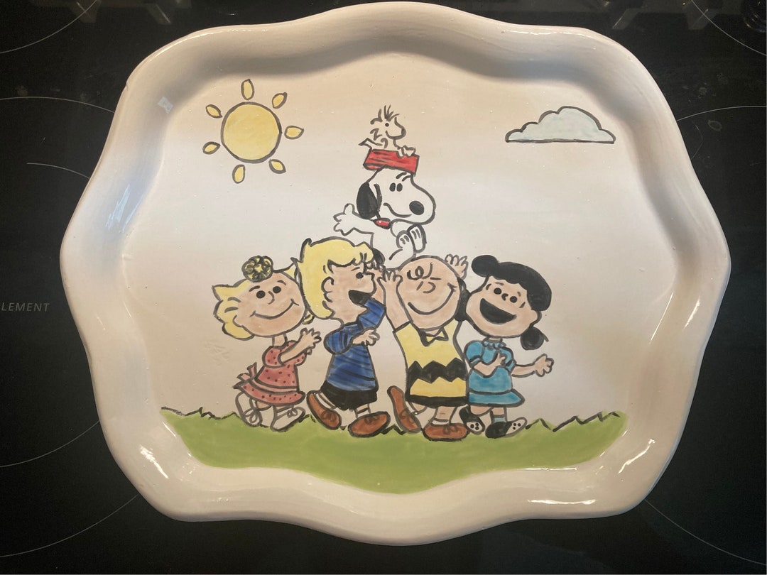 Peanuts Characters Platters Ceramic - Etsy