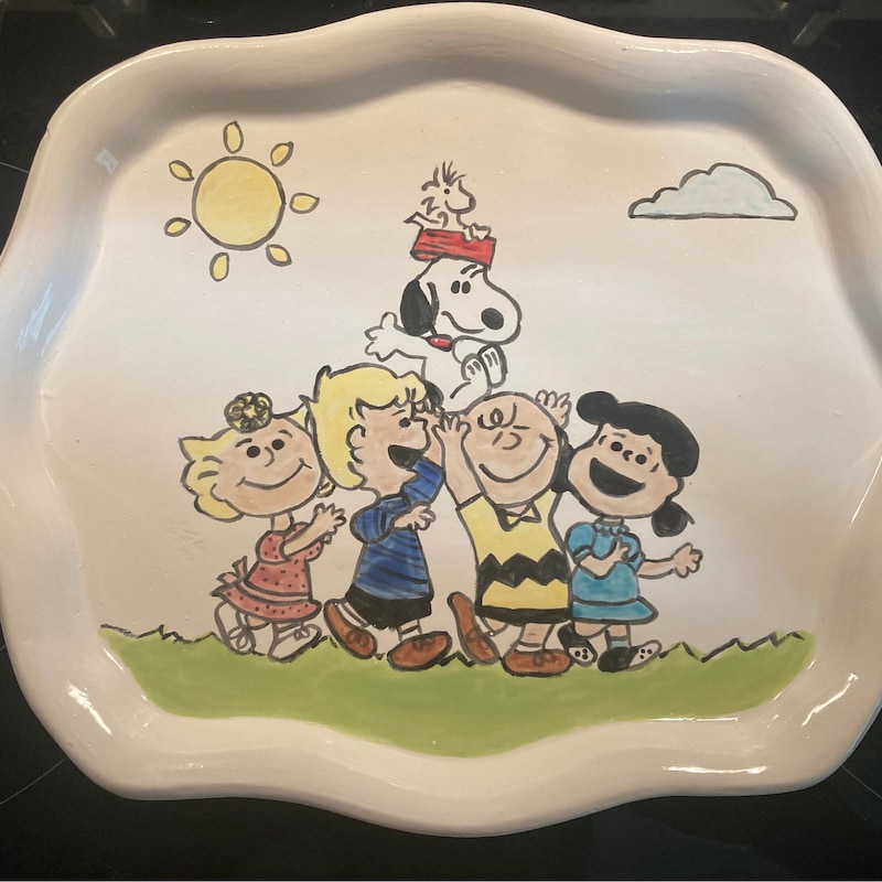 Peanuts Platters - Etsy