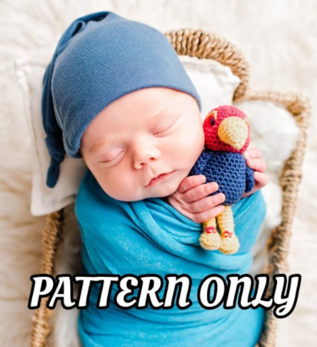 Instant PDF Download- Kansas Jayhawk Crochet Pattern. Baby Photo Prop ...