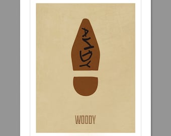 Digital Download Toy Story Woody Boot Poster Art Nursery Art - Etsy