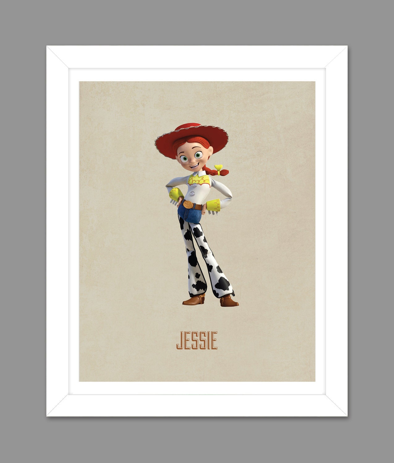 Digital Download Toy Story Jessie Pixar Animation Poster Art Nursery ...