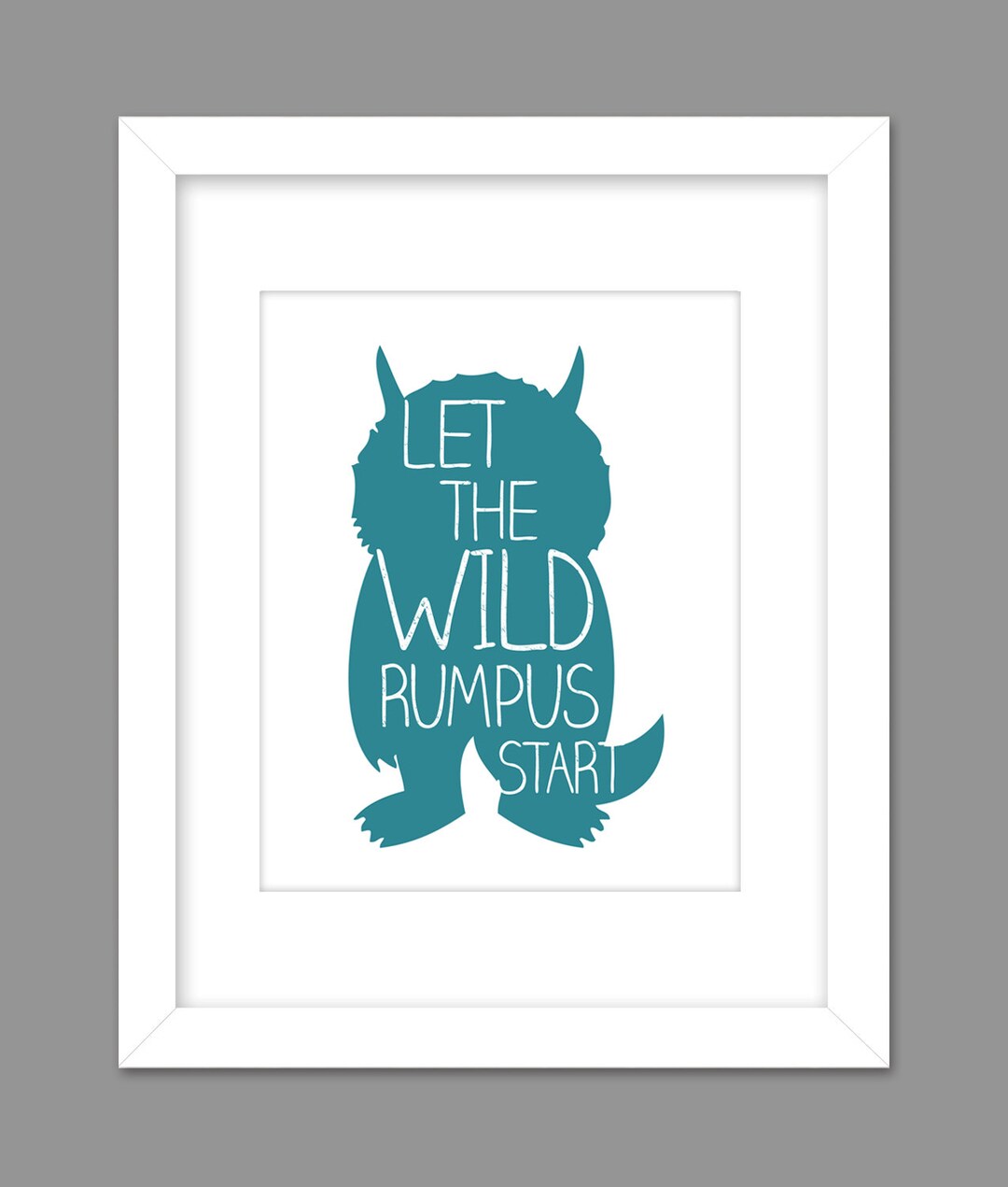 Digital Download Where the Wild Things Are Nursery Art Kids, Let the ...
