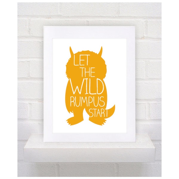 Wild Rumpus - Etsy