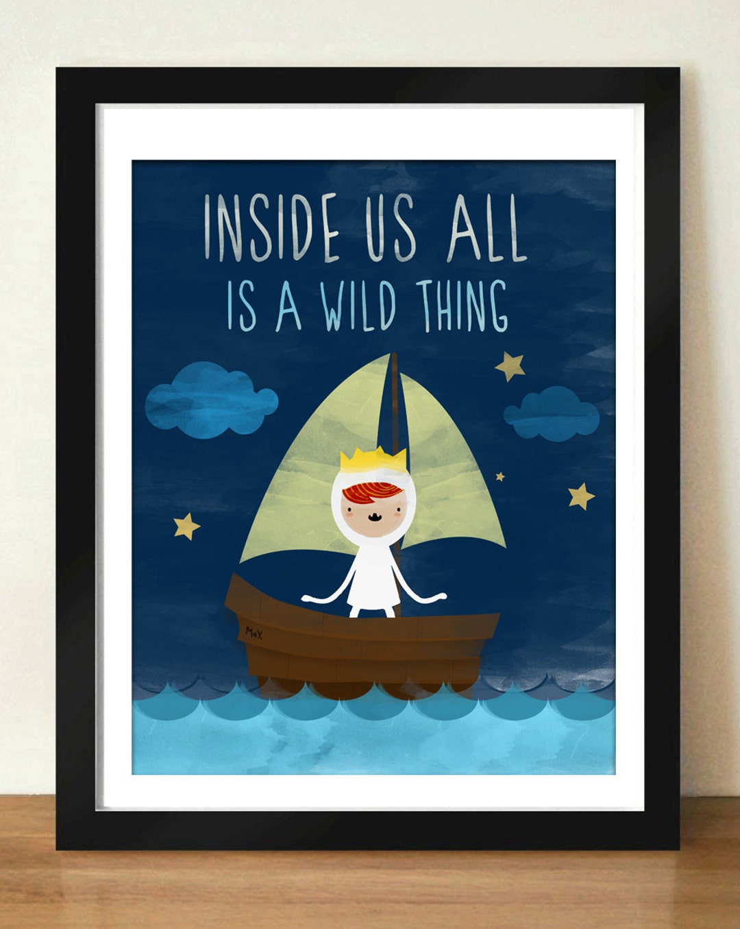 Digital Download Where the Wild Things Are Nursery Art Print Print Kids ...