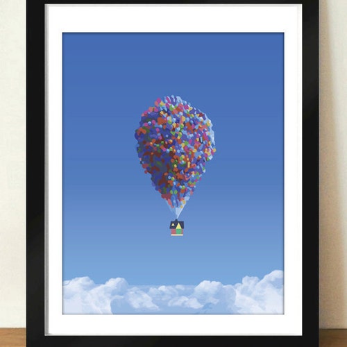 Pixar Movie Poster Up - Etsy