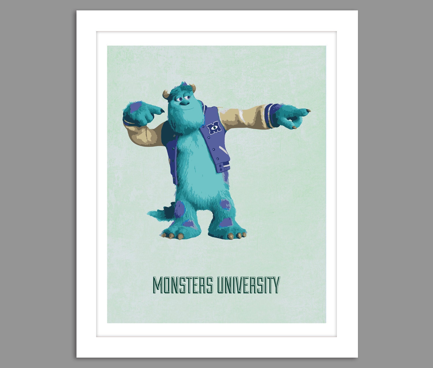 Monster University Poster