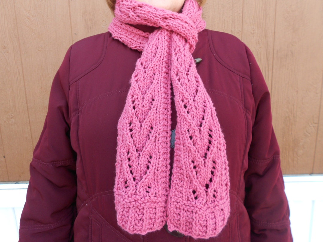 Rose-vine Lace Scarf - Etsy