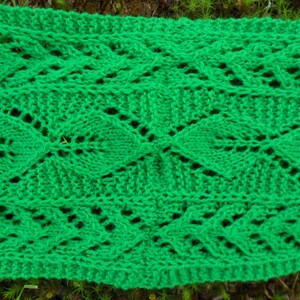 Lacy Apple Leaf Scarf - Etsy