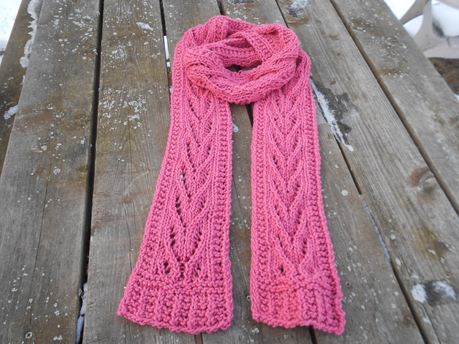 Rose-vine Lace Scarf - Etsy