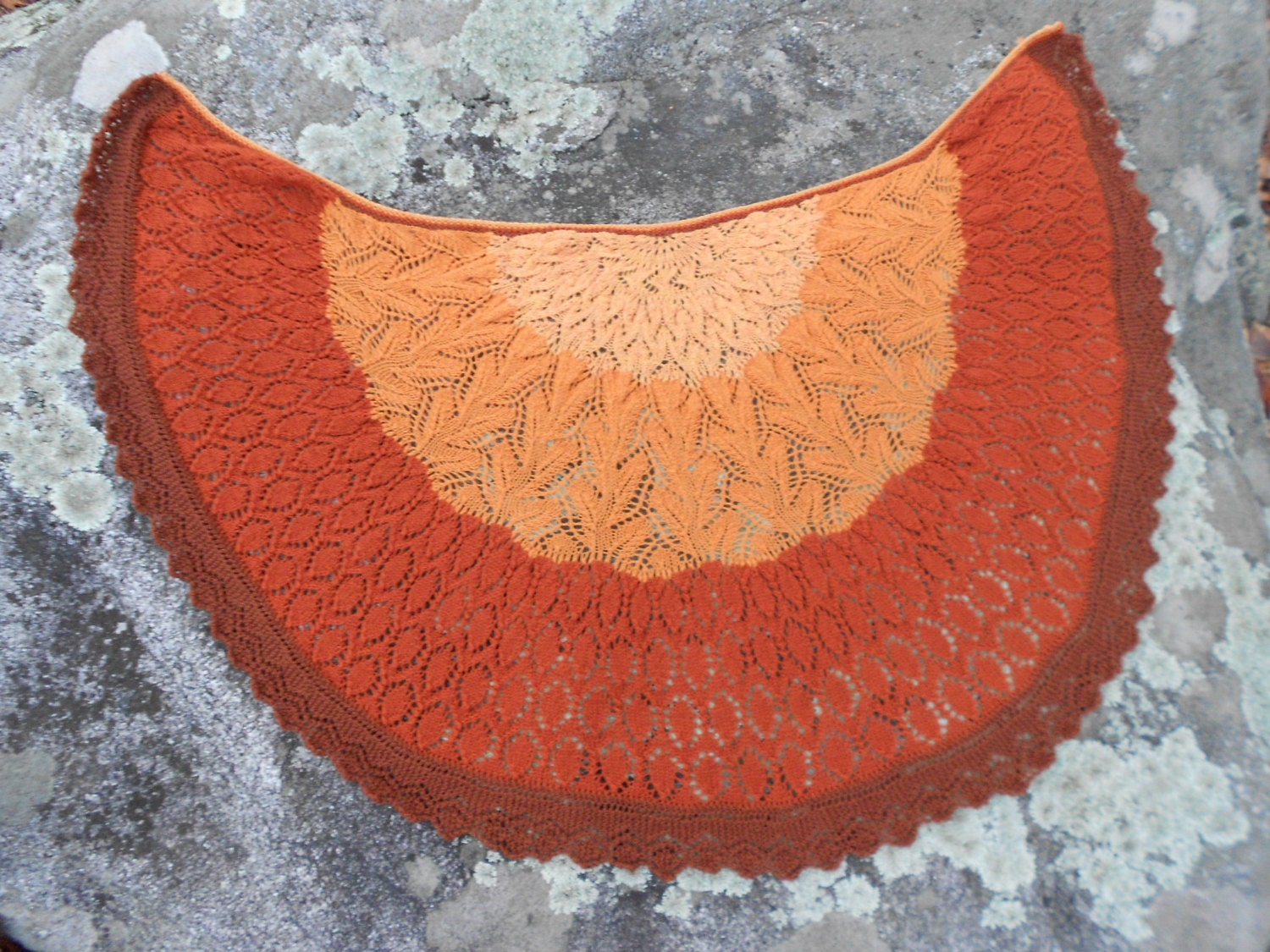Pumpkin Pie (pi) Shawl - Etsy Australia