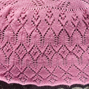 Rasberry Cream Pi Shawl - Etsy