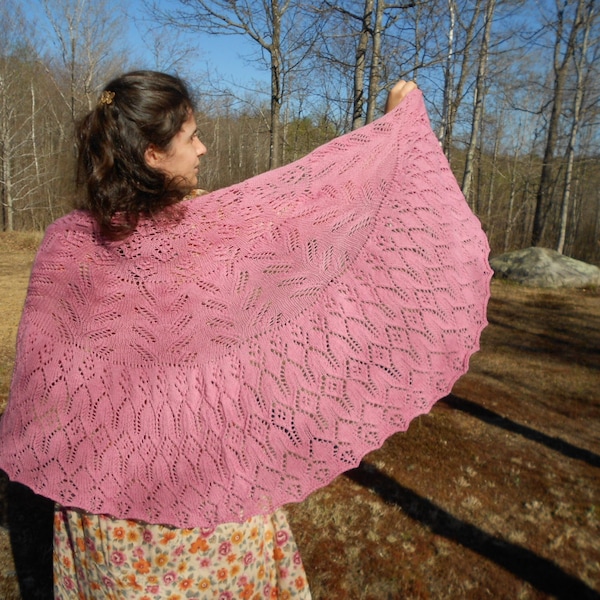 Pi Shawl Pattern - Etsy