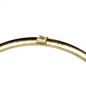 14 Karat Yellow Gold Vintage Snake Chain Omega - Etsy