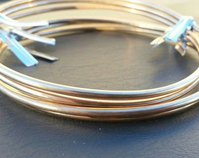 10ga Genuine Bronze Round Wire, 4 Feet, Thick and Heavy Wire Made in ...