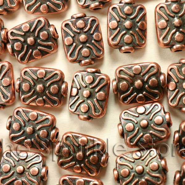 Antique Copper Beads - Etsy UK