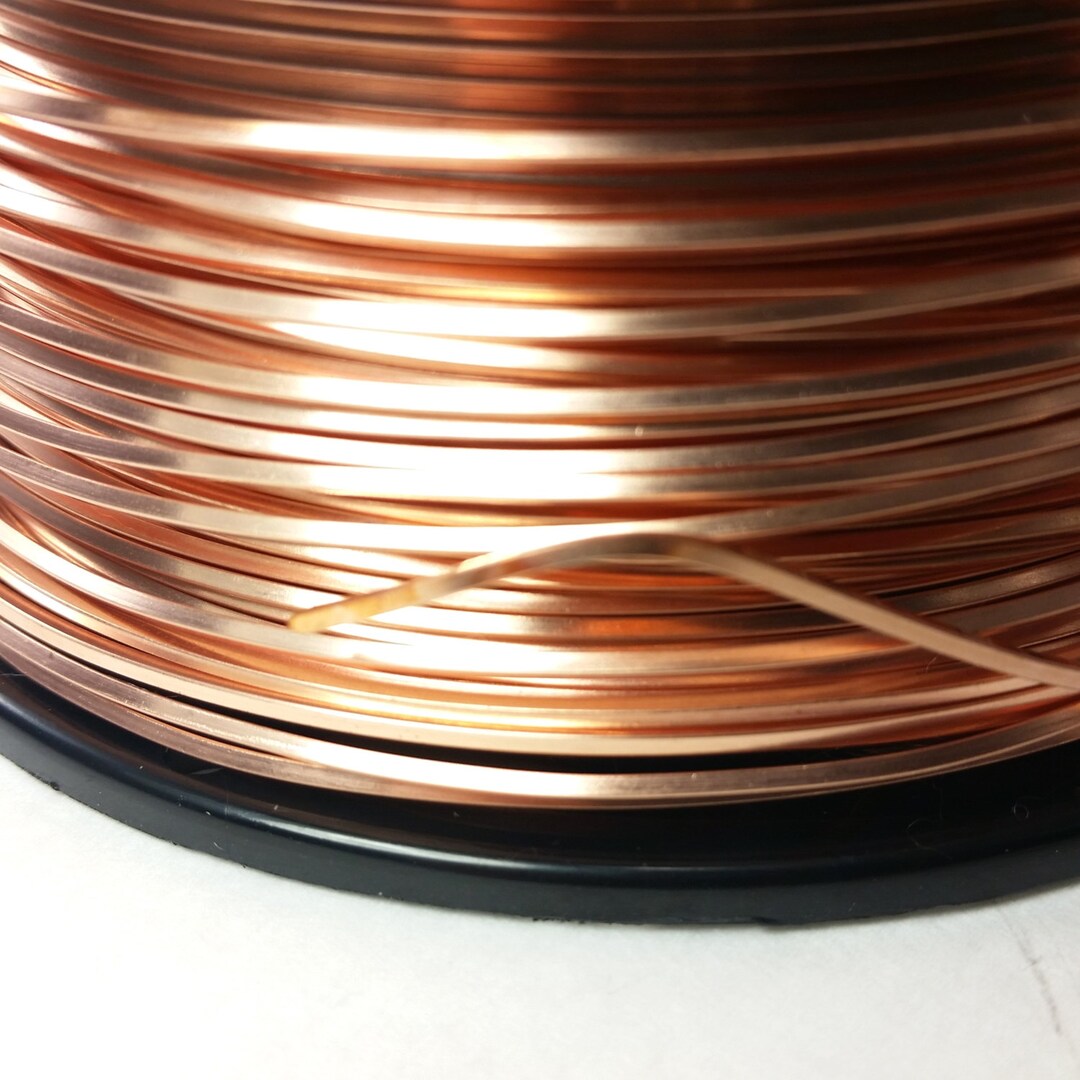 16ga Square Copper Wire, Dead Soft, Solid Bare Copper Wire, USA Made ...