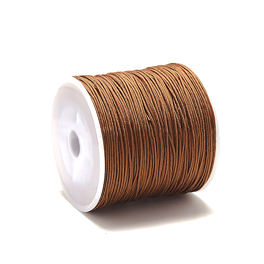 Chinese Knotting Cord Nylon Thread for Macrame Kumihimo Shamballa .80mm ...