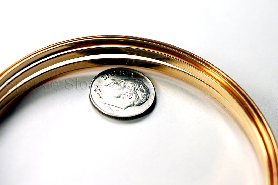 10ga Genuine Bronze Half-round Wire, Beautiful Flat Sided Wire for ...