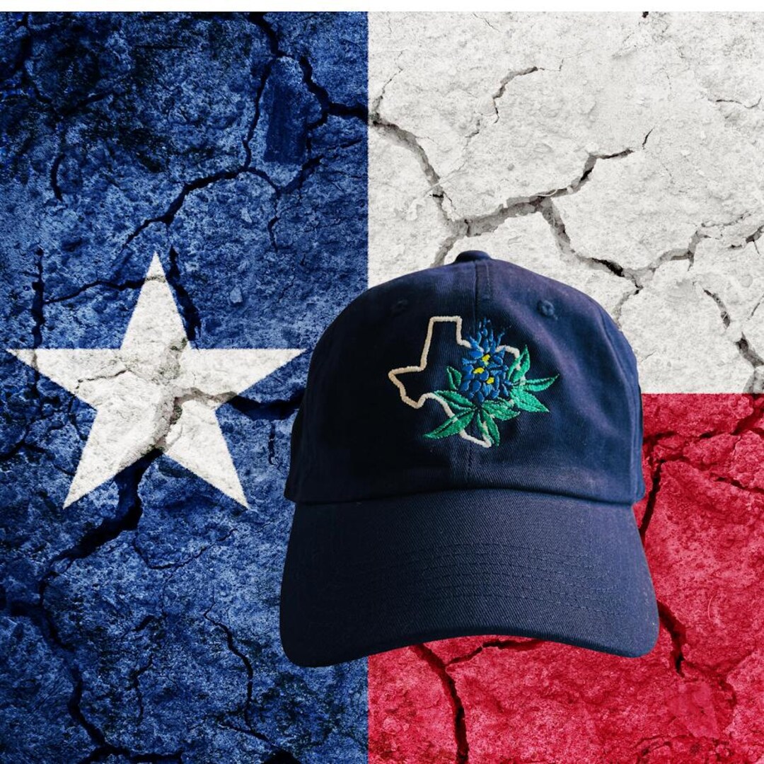 Texas Baseball Hat, Texas Embroidered Hat, Dad Hat - Etsy