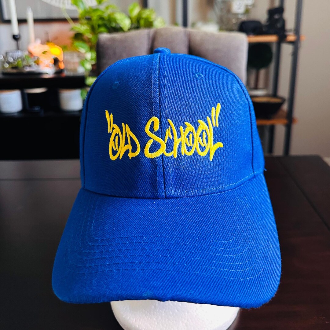 Old School Hat, Unisex Baseball Cap, Adjustable Back Cap, Trucker Hat ...