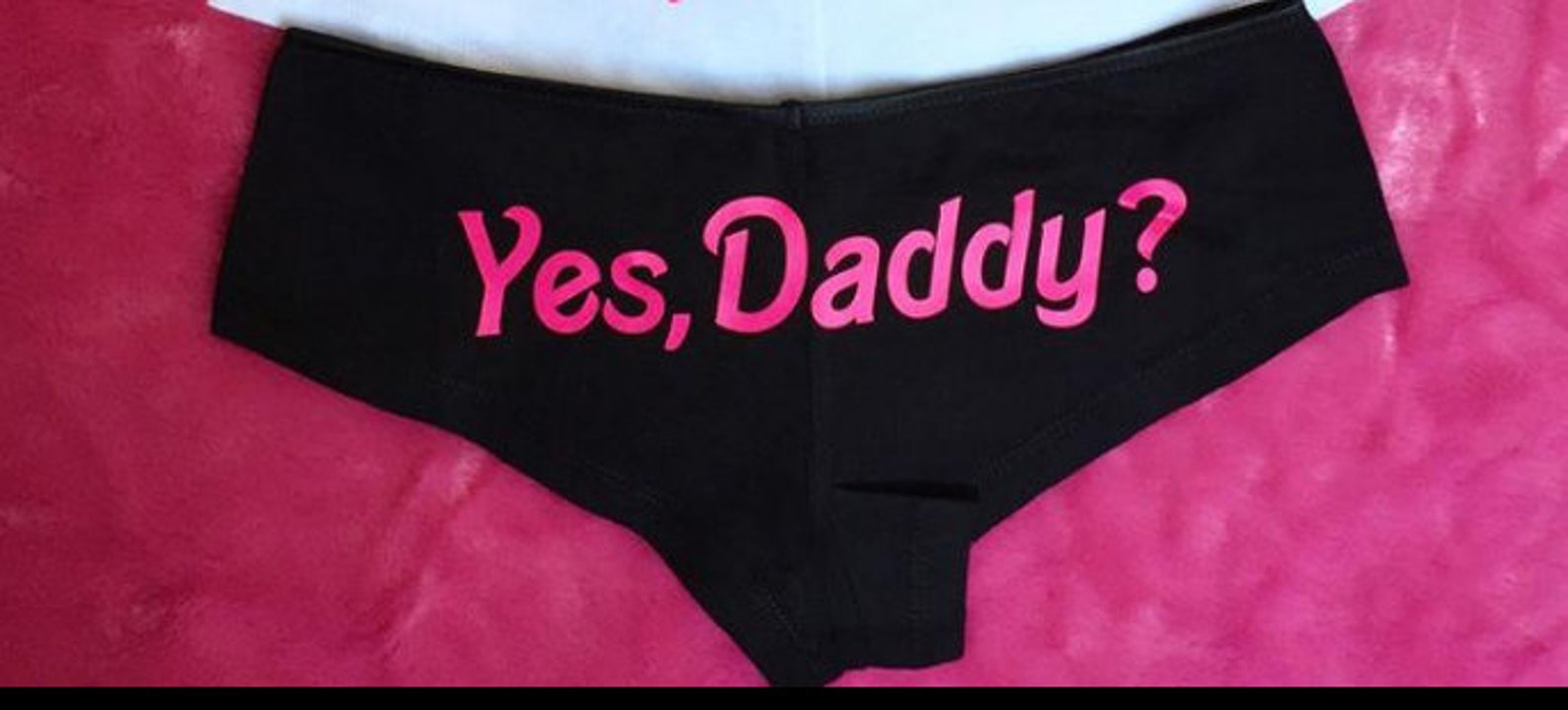 Yes Daddy Panties Etsy