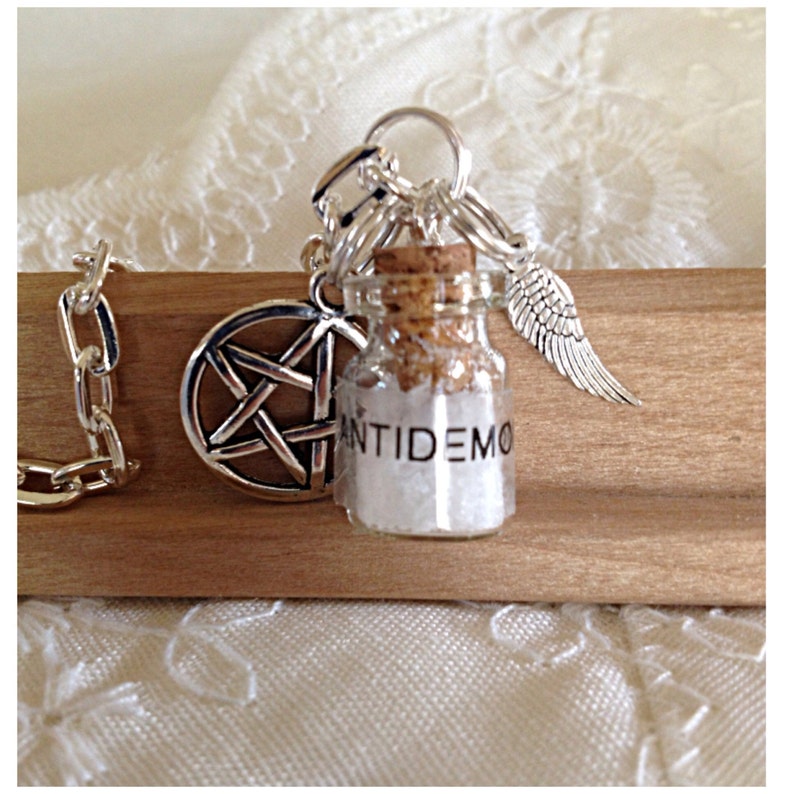 Supernatural Demon Hunters Protection Necklace geekery Style | Etsy