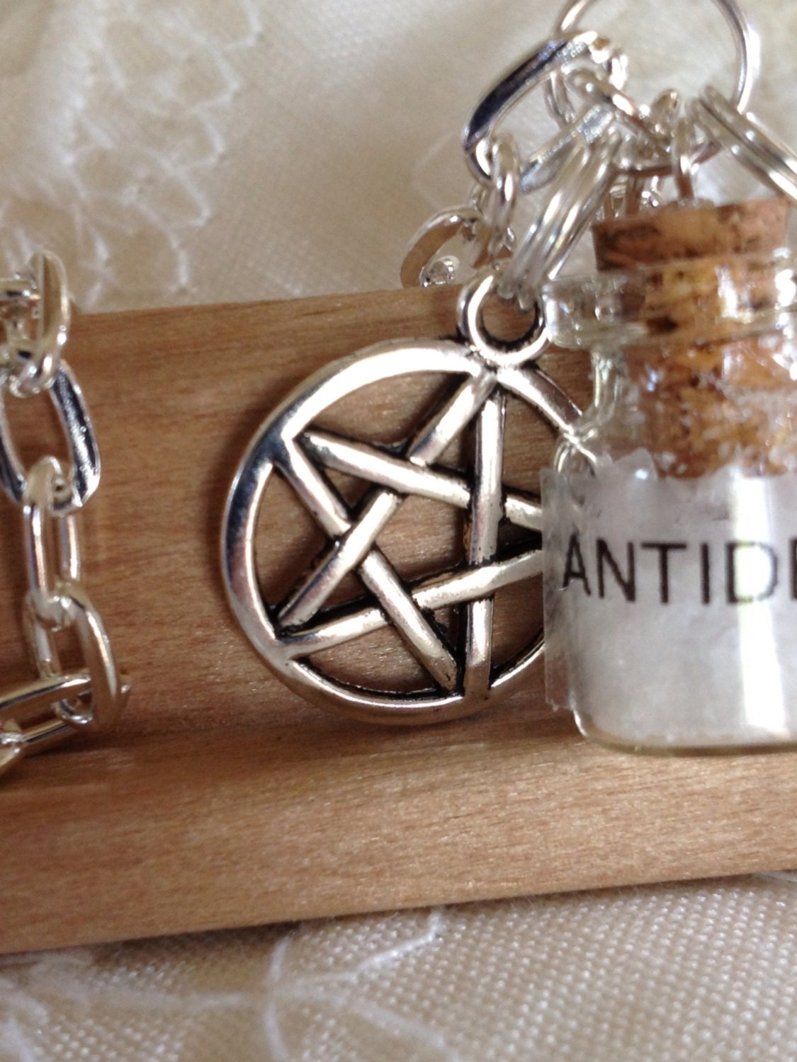 Supernatural Demon Hunters Protection Necklace geekery Style | Etsy