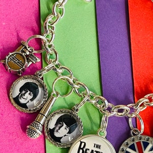 Beatles Tribute Bracelet Handmade Artisan With Pendants - Etsy
