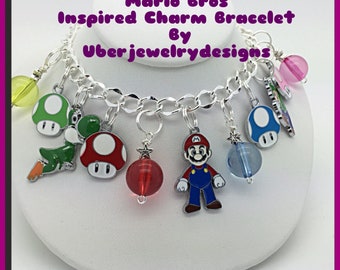 Super Mario Beaded Bracelet - Etsy