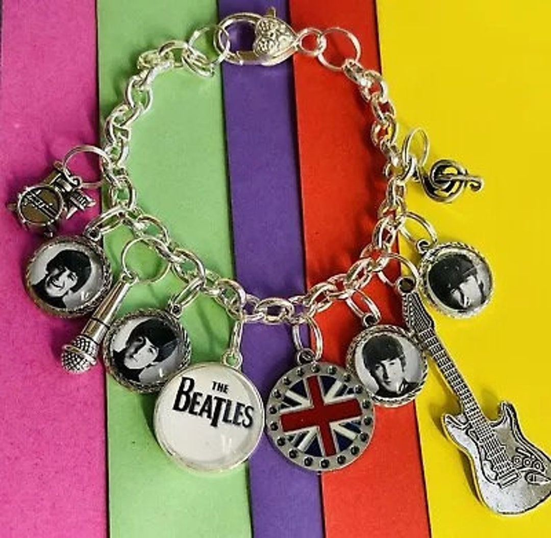 Beatles Tribute Bracelet Handmade Artisan With Pendants - Etsy