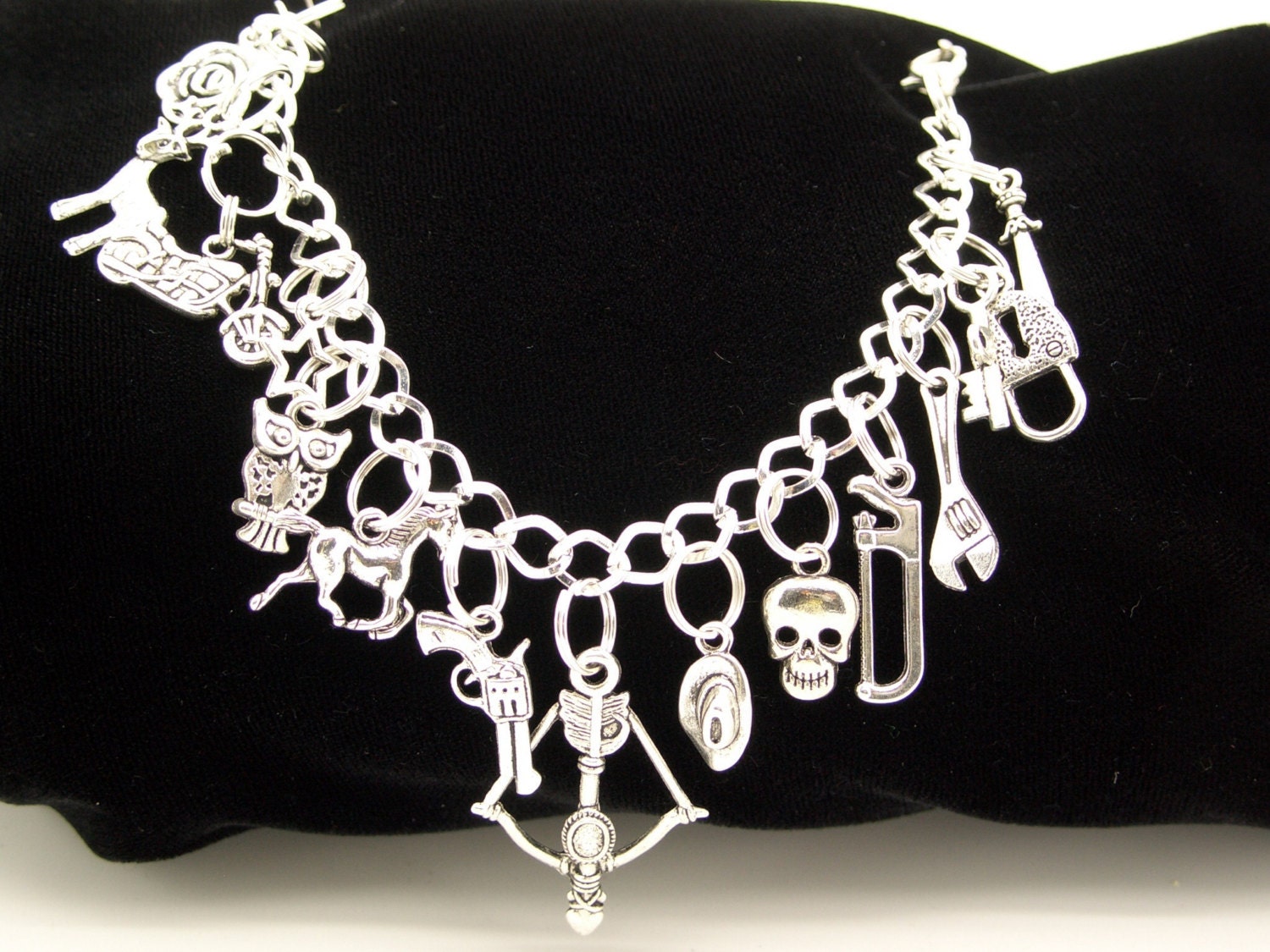 Walking Dead Inspired Zombie Bracelet Handmade Artisan Made With Love ...