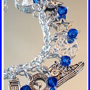 Dr Who True Blue Inspired Bracelet Artisan Made - Etsy