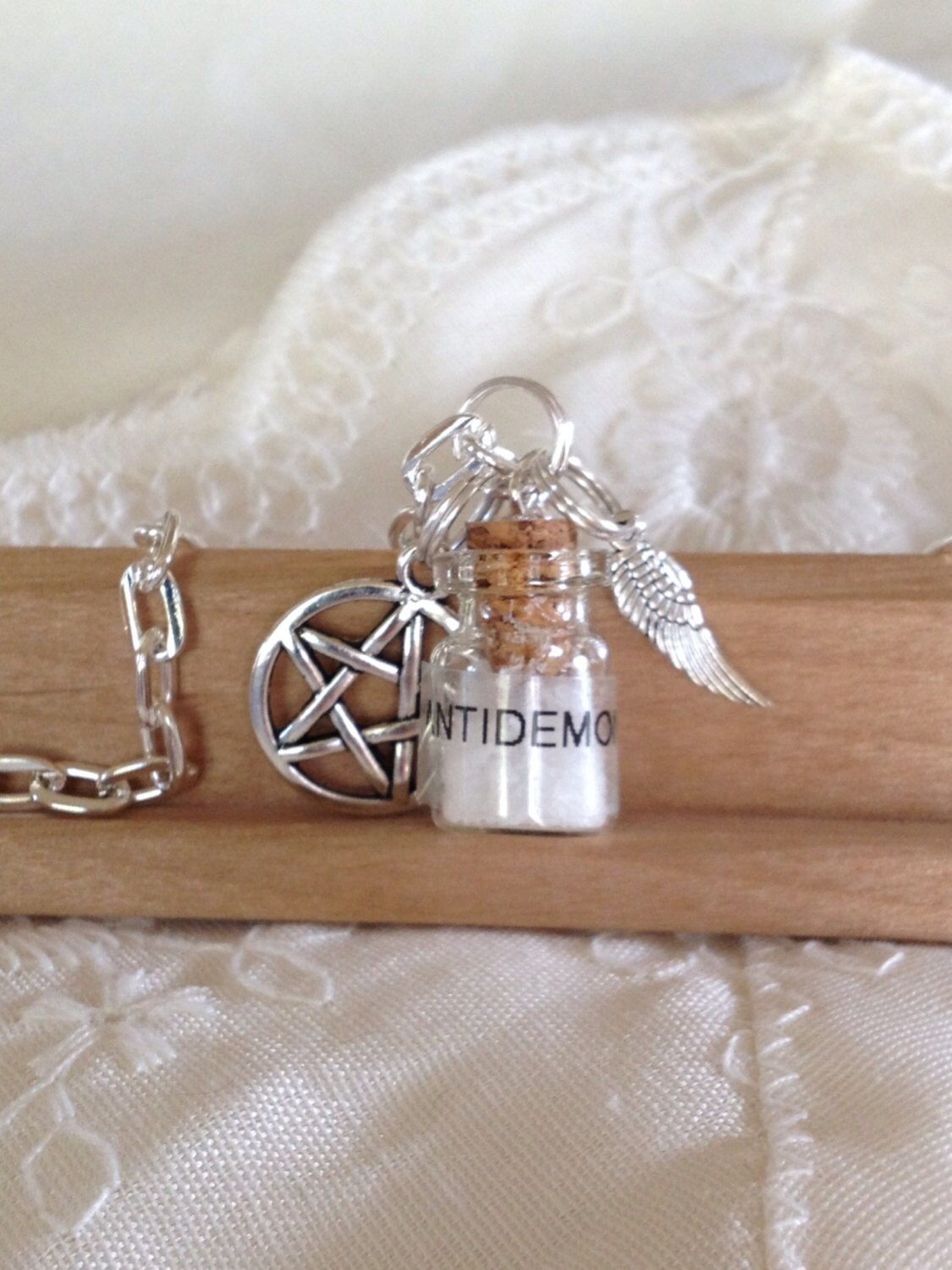 Supernatural Demon Hunters Protection Necklace geekery Style | Etsy