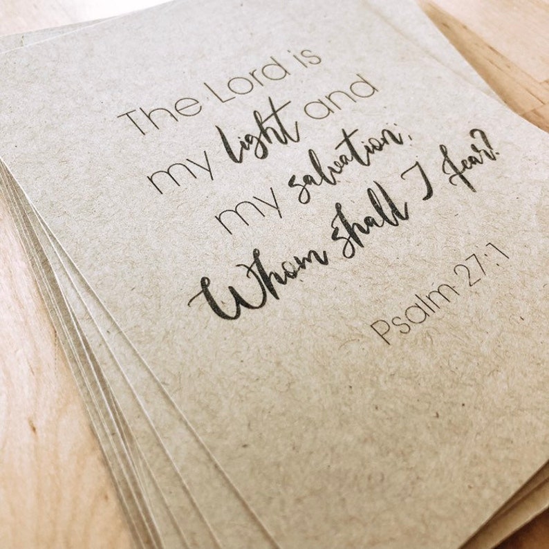 Scripture Cards, 8 Pack Religious Home Desk Decor - Etsy