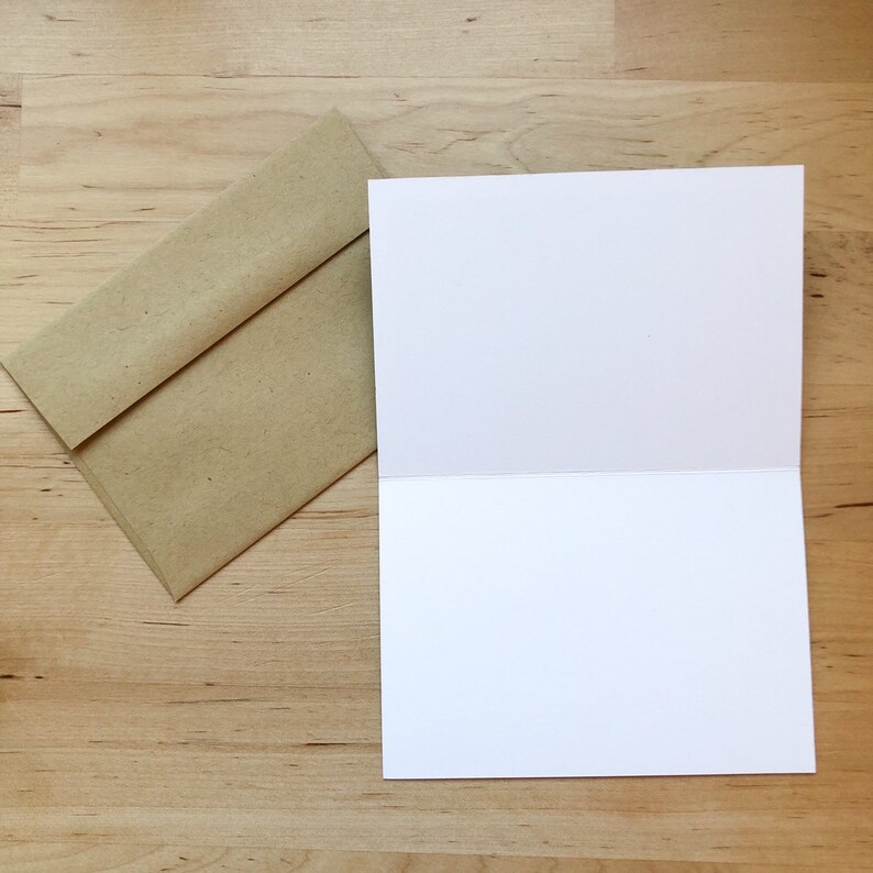 Blank Notecards Pack of 8 Small Stationery - Etsy