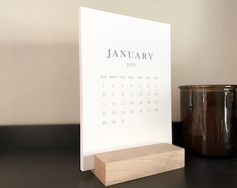Desk Calendar Cards - Etsy