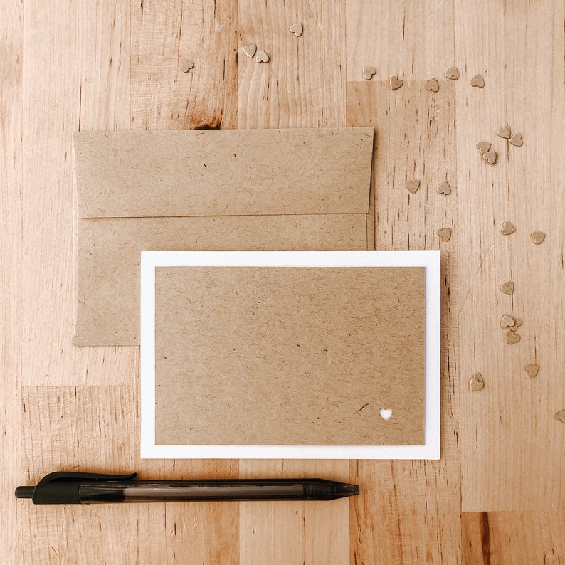 Blank Notecards Pack of 8, Small Stationery - Etsy