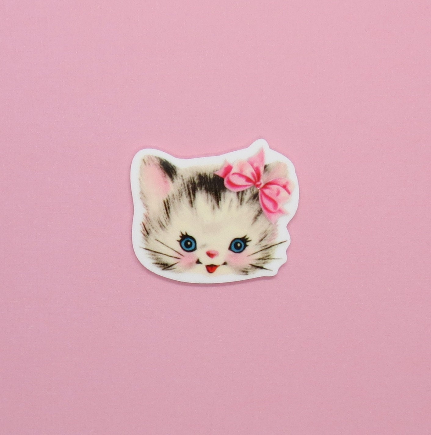 Cat Pin Retro Cute Kitty Brooch Pins - Etsy