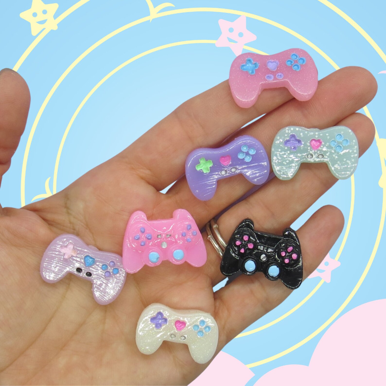 Game Controller Hair Clip Cute Gamer Girl Barrette - Etsy