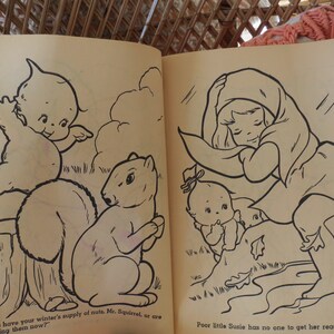 Vintage Kewpies Coloring Book 1962 Edition Jos L. Kallus Kewpie Doll ...