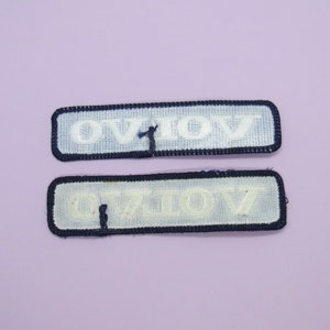Vintage Volvo Patch Woven Logo Automobile Car Patches - Etsy