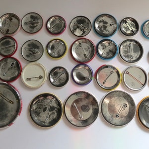 Vintage Pinback Buttons Misc. Novelty Pins You Choose Genuine Vintage ...
