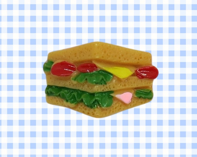 Sandwich Hair Clip Food Clips Cute Kawaii Barrette - Etsy