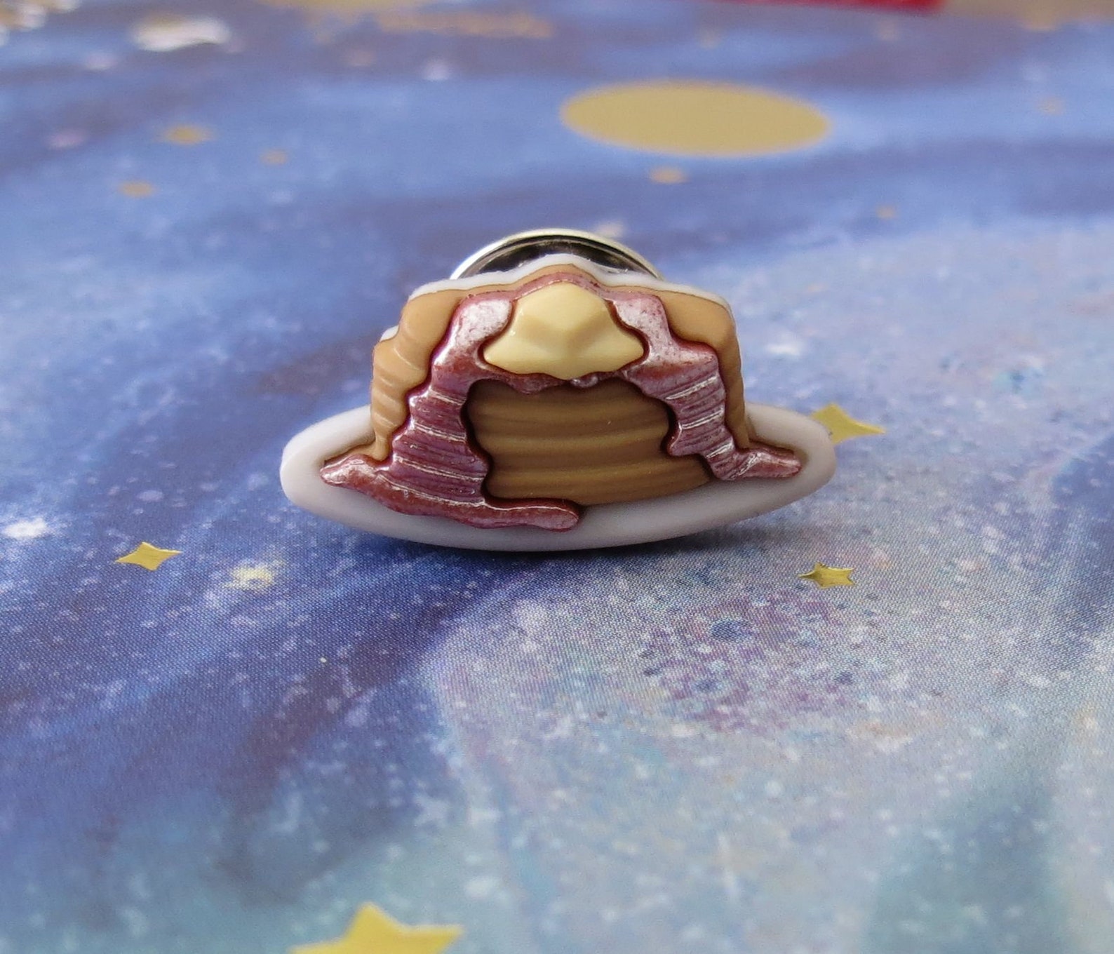 Pancake Pin Cute Food Brunch Pins - Etsy