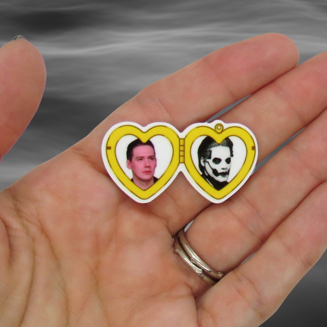Ghost Band Pin Papa Emeritus Heart Locket - Etsy