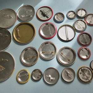 Vintage Pinback Buttons Misc. Novelty Pins You Choose Genuine Vintage ...