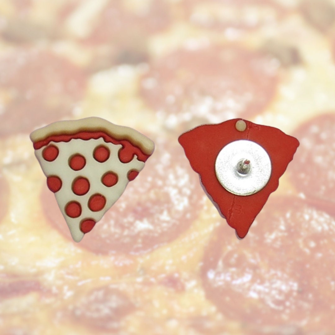Pizza Pin Cute Kawaii Food Brooch - Etsy